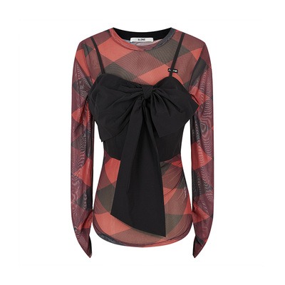 none两件套甜酷辣妹风针织衫