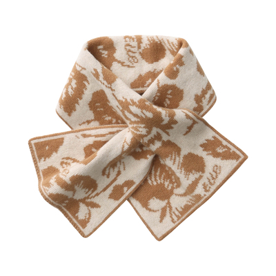 ELLE100%绵羊毛针织围巾