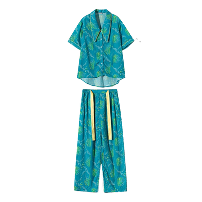 CrystalJelly女士天丝家居服外穿