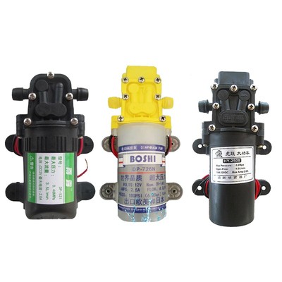 电动喷雾器小马达水钻微型隔膜泵