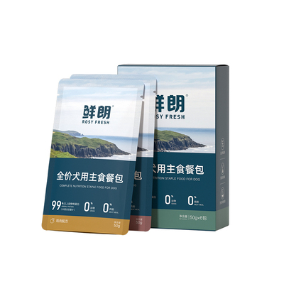 鲜朗狗主食餐包湿粮幼犬成犬补水
