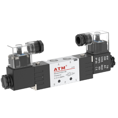 双头双电控-4V220-08电磁阀-包邮