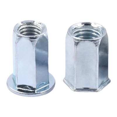 碳钢蓝白锌全六角拉铆