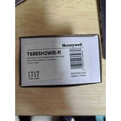 议价Honeywell T6865H2WB-R温控器