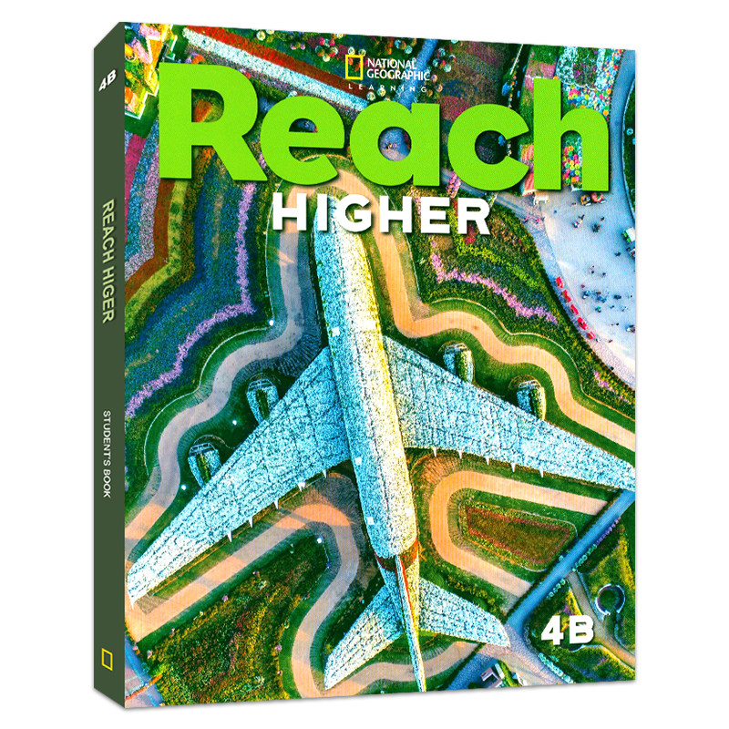 美国国家地理出版原版Reach Higher Student Pack 4B学生用书儿童青少年英语入门教材培训鲸鱼外教小学教辅配套音视频顺丰 ...