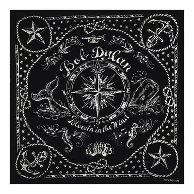 四季水手印花美式男女方巾头巾