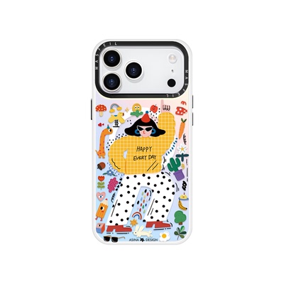 MASFEIL × 抓住旋律联名适用苹果18Promax手机壳16磁吸支架iPhone17Pro保护套13网红12全包11防摔15女新款