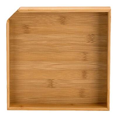 篱缘居竹制普洱茶盒分茶盘茶饼架