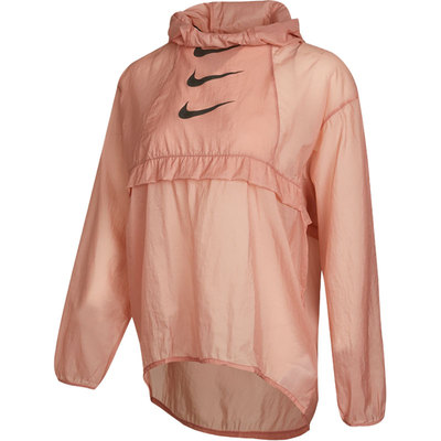 Nike/耐克正品 NK RUN DVN 女子运动连帽套头衫 DA1277-685