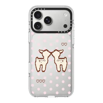 CASETiFiY联名欧阳娜娜记忆盒子波点麋鹿17pro适用于iPhone16promax苹果15plus手机壳14磁吸13华强北平替潮女