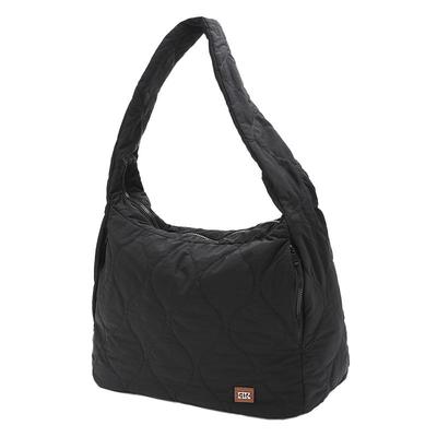 APPARITION 亲肤舒适 葫芦格绗棉单肩背包 斜挎包 男女同款