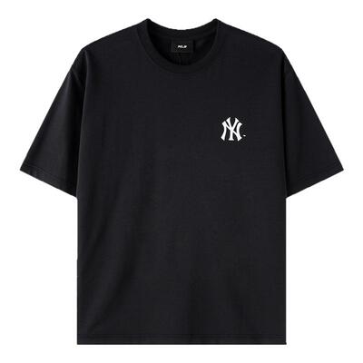 MLB短袖汪苏泷同款男女百搭休闲时尚复古印花凉感T恤3ATSV1263