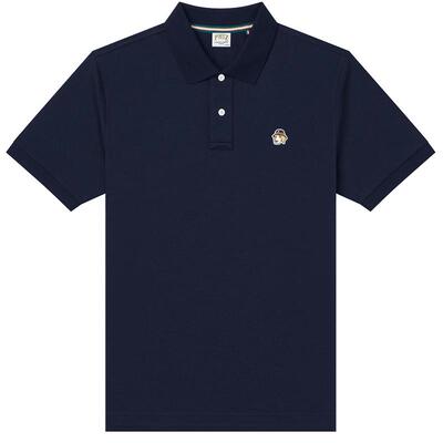 【张晚意明星同款】Hazzys哈吉斯夏休闲通勤男女短袖T恤翻领POLO