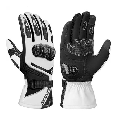 赛羽摩托车手套冬季防水保暖