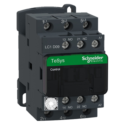 施耐德三极交流接触器LC1-D09M7C