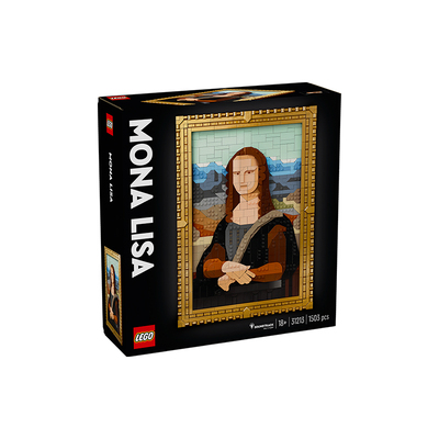 【自营】LEGO乐高艺术生活系列31213蒙娜丽莎摆件积木拼装玩具