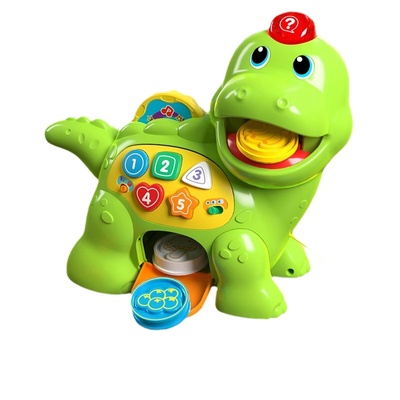 伟易达贪吃小恐龙吃饭喂食玩具