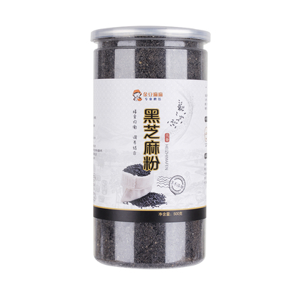 无添加干吃冲泡500g纯黑芝麻粉