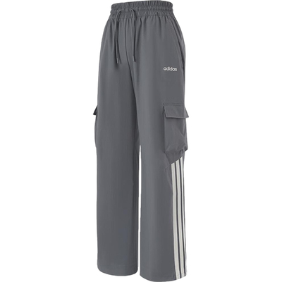 Adidas/阿迪达斯正品W 3S WV PTS女士宽松系带中腰长裤KA2608