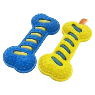 宠物玩具发声TPR狗狗玩具骨头磨牙解闷训练仿真洁齿互动