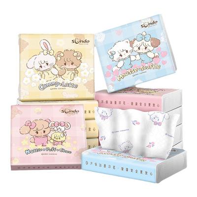 SUNDE30抽印花抽纸抽纸