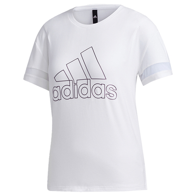 Adidas/阿迪达斯正品当季新款女子休闲运动透气短袖T恤GJ9022