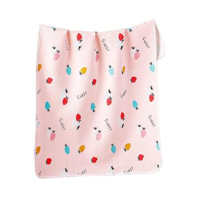 新生儿纯棉包单100*100加大加厚