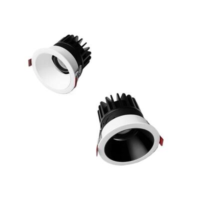 小山丘射灯嵌入式深杯防眩全光谱洗墙家用开孔75-95无副客厅可调