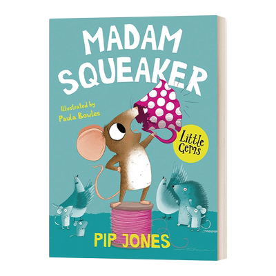 英文原版绘本 Madam Squeaker 老鼠米内塔 小宝石阅读系列 英文版 进口英语原版书籍