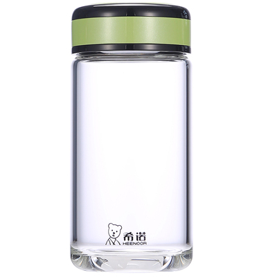 希诺单层玻璃杯加厚耐热透明泡茶