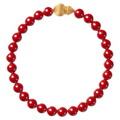 CIGALONG龙梓嘉金丝福禄再造辰砂朱砂手串新中式礼物