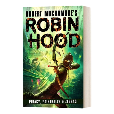 英文原版小说 Robin Hood 2 Piracy Paintballs & Zebras 罗宾汉2 英文版 进口英语原版书籍