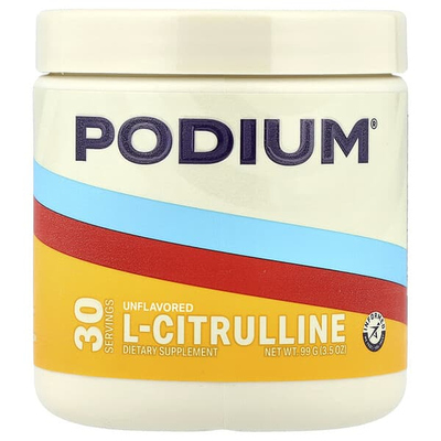 Podium Nutrition,L-瓜氨酸，原味，3.5 盎司（99 克）