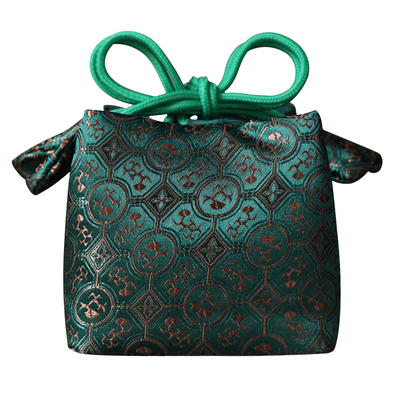 春泥中式复古加厚收纳包