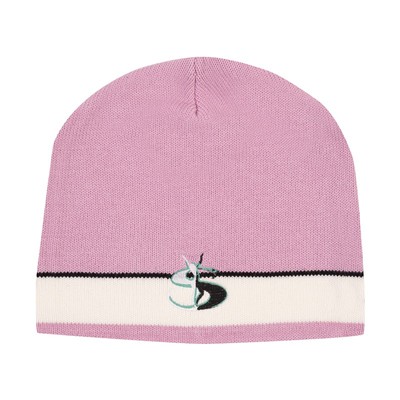 纯棉刺绣logo毛线帽针织帽男冷帽