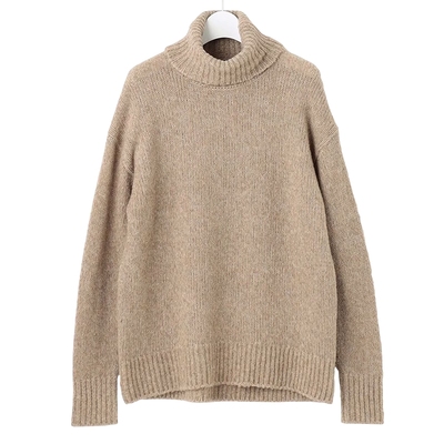 羊毛混纺高领套头厚毛衣商场同款