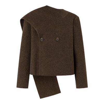 MISSBUCCI围脖款设计感外套女