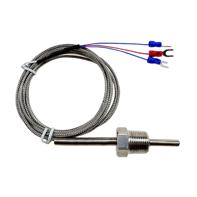 热电阻PT100温度传感器螺纹安装