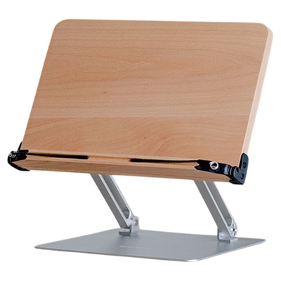 EKO READ 可升降360°旋转阅读架读书架木质看书笔记本支架夹厚书