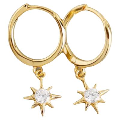 八角星耳环analuisa镶钻欧美女
