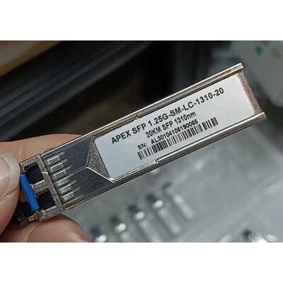 溢价-APEX SFP 1.25G-SM-LC-1310-20光模