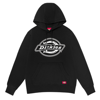 全棉毛圈布印花连帽卫衣