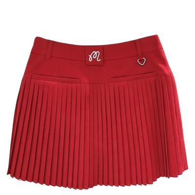 韩国高尔夫球服女士百褶短裙