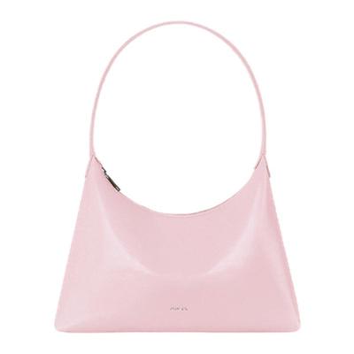 优雅弧形手柄日常通勤丰满包