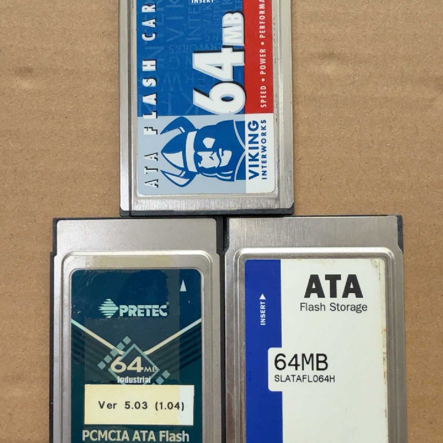 询价-VIKING维京64MB PCMCIA ATA闪存卡