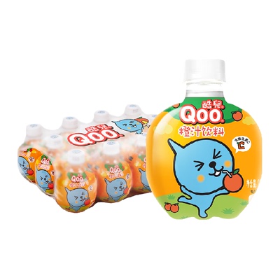 美汁源「酷儿Qoo」迷你瓶装橙汁