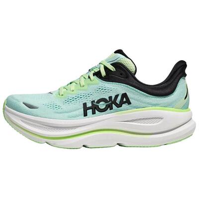 【荐】HOKA ONE ONE Bondi 9 舒适百搭低帮越野跑步鞋男款蓝白色