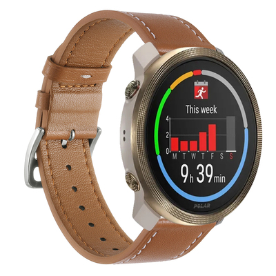 博能GritX2pro商务牛皮手表带