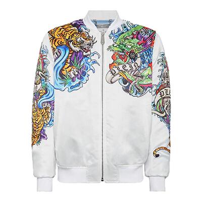 PHILIPP PLEIN 男士TATTOO亮面夹克外套秋冬