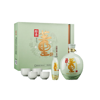 董酒醇香礼盒54度1000ml白酒礼盒